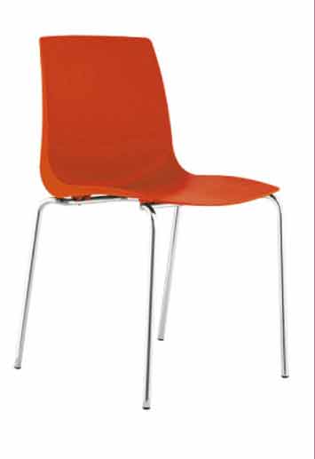 Brado Ari 4 leg orange - Compass School Furniture
