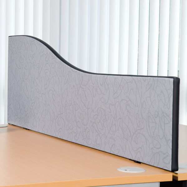 Wave Desk Top Screen - Compass School Furniture